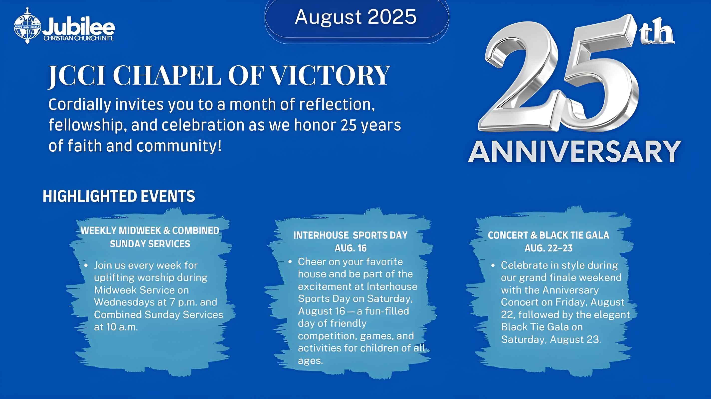 Welcome to Jubilee Christian Church Int’l Chapel of Victory | Where we ...